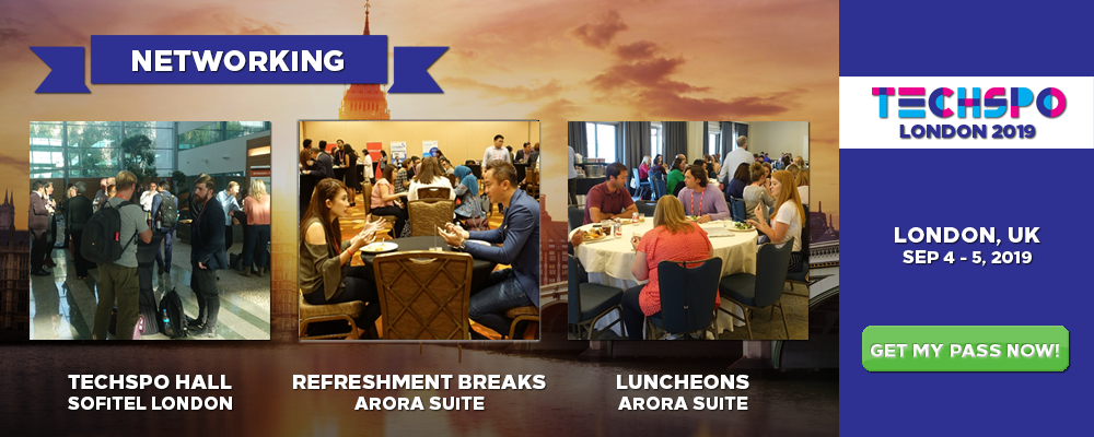 TECHSPO London 2019 · Technology Expo · September 4 - 5, 2019 (Internet ...